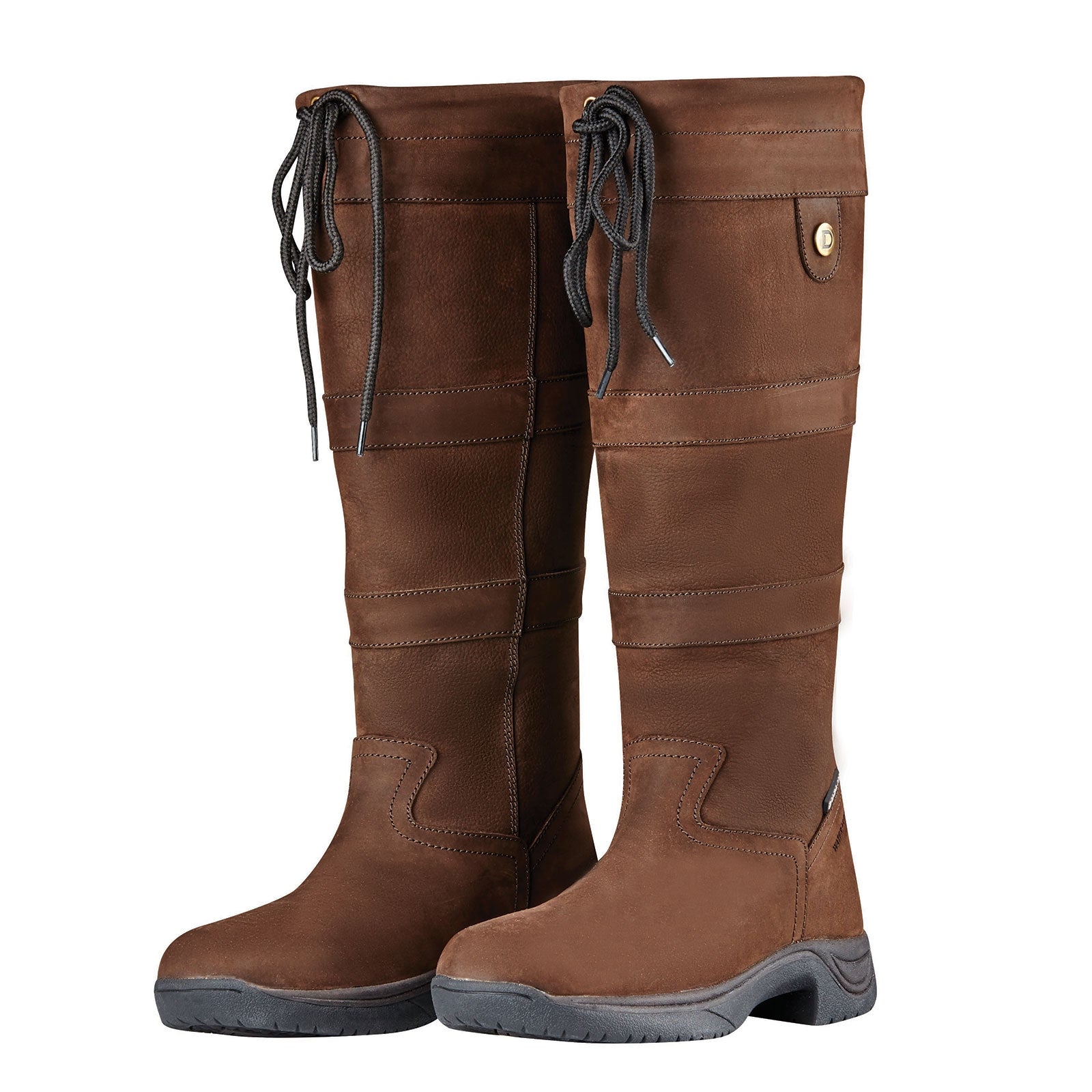 Botas River Country III Chocolate Brown 36 Regular Wide – horze