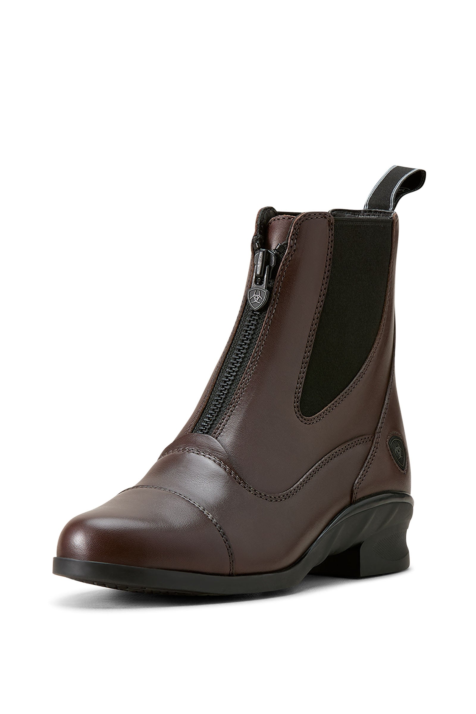 Ariat Heritage botines paddock con cremallera – marrón claro – horze